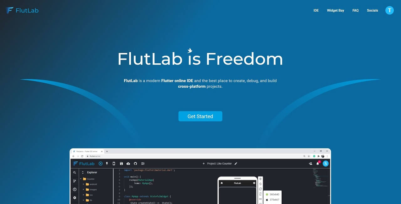 Flutter Ide News